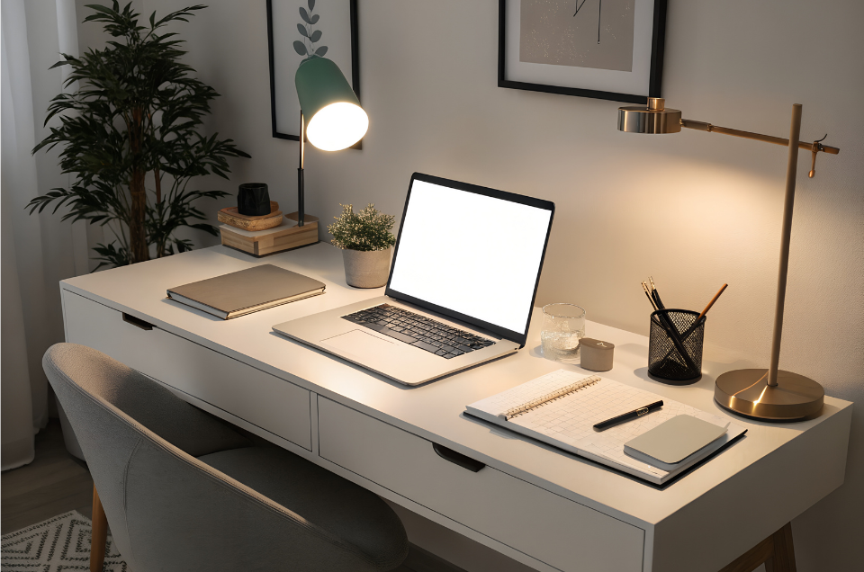 Workspace Lighting Guide: From Task Lights to Ambient Glow – Quell.Design